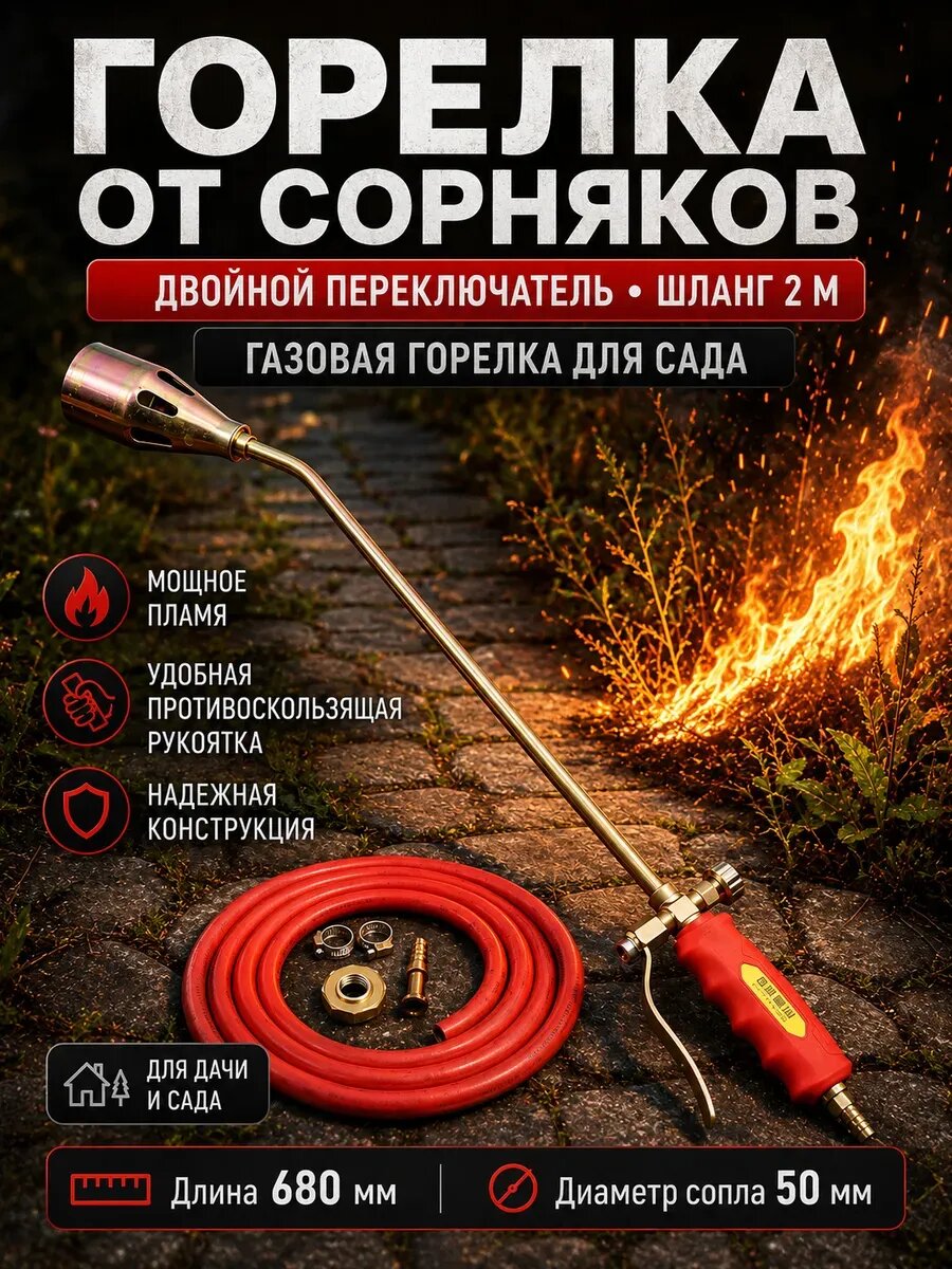 Горелка от сорняков