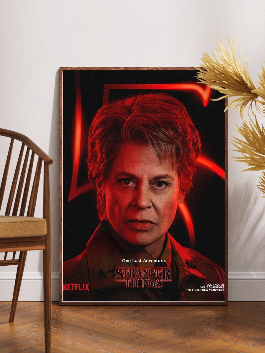 Очень странные дела постер, Stranger Things, осд 5 сезон