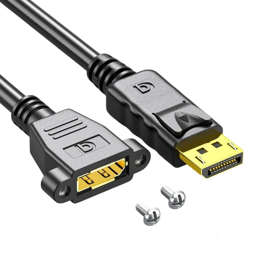 Кабель DisplayPort 4K60Hz 1080P 240Hz с позолоченными контактами, 100CM