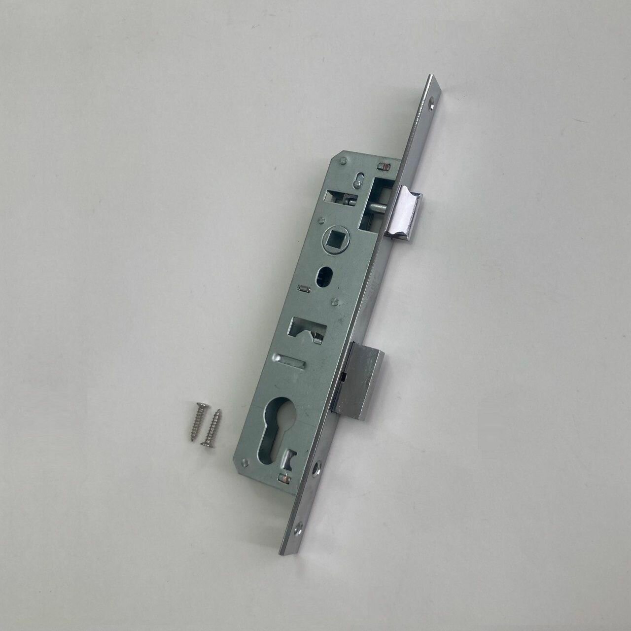 Замок врезной с защёлкой Windoorpro 92-16-25 узкопрофильный