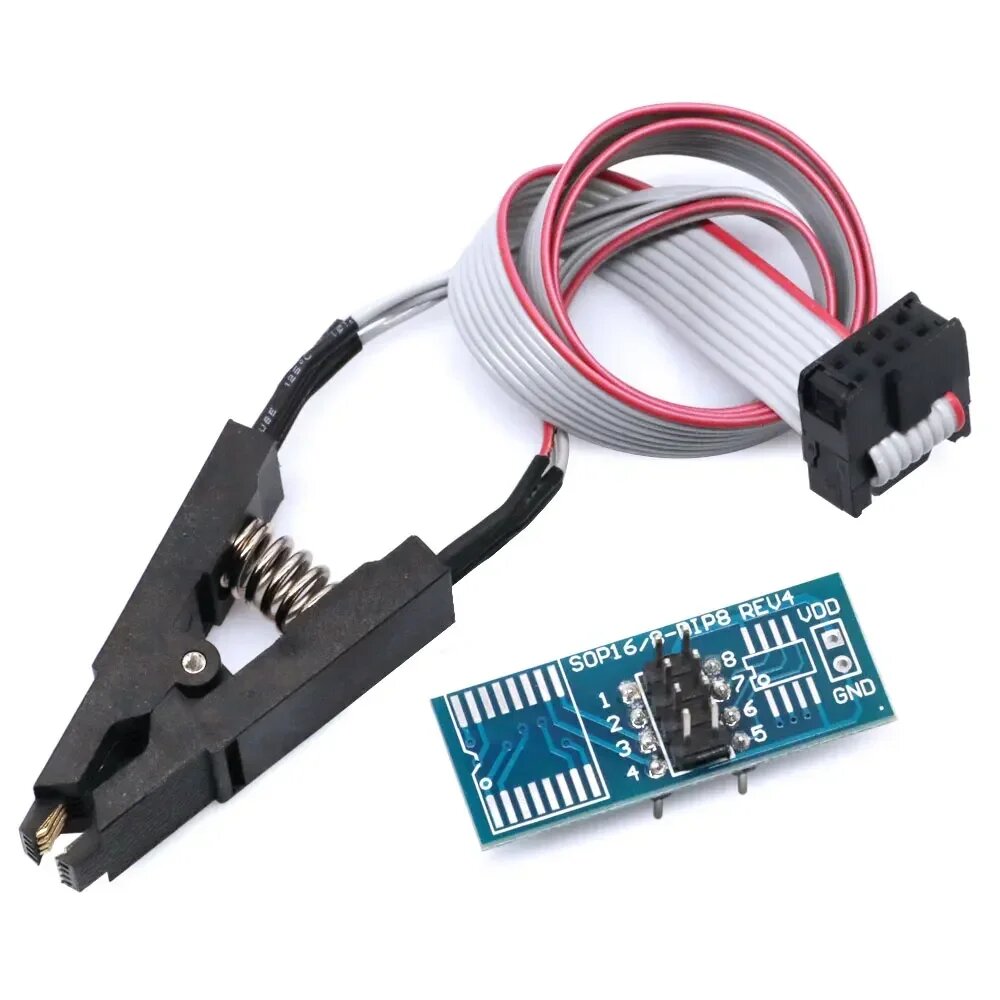 Тестовый зажим SOIC8 SOP8 для EEPROM 93CXX/25CXX/24CXX