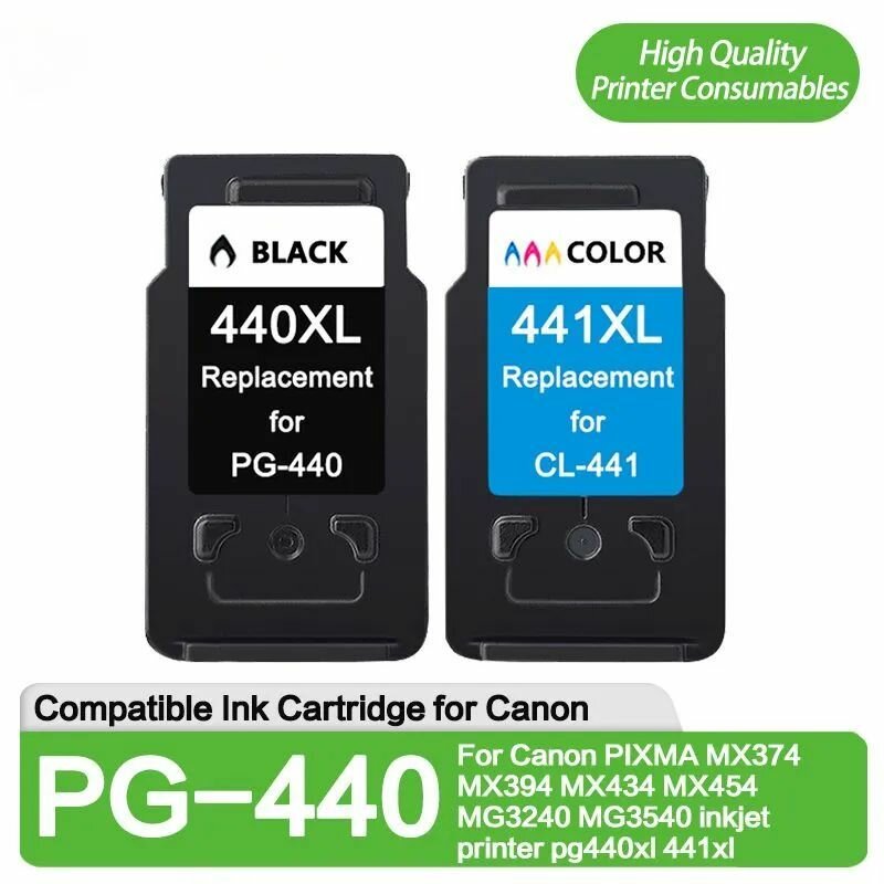 Чернильный картридж Canon, совместимый с PG440 CL441XL