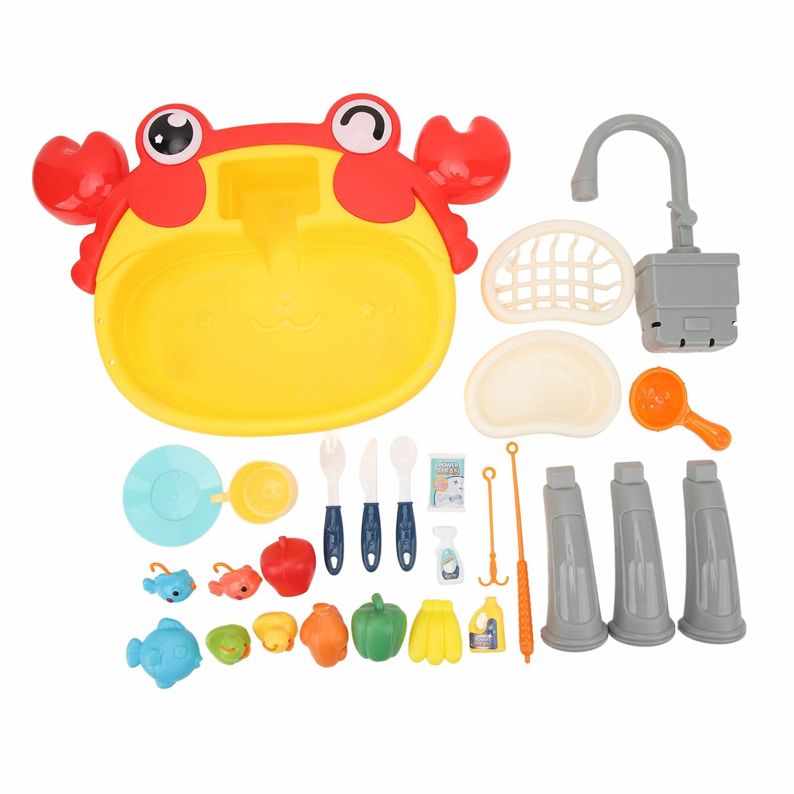 Электрическая рыбалка: вода, фрукты, утки, настолка, циркуляция, игра