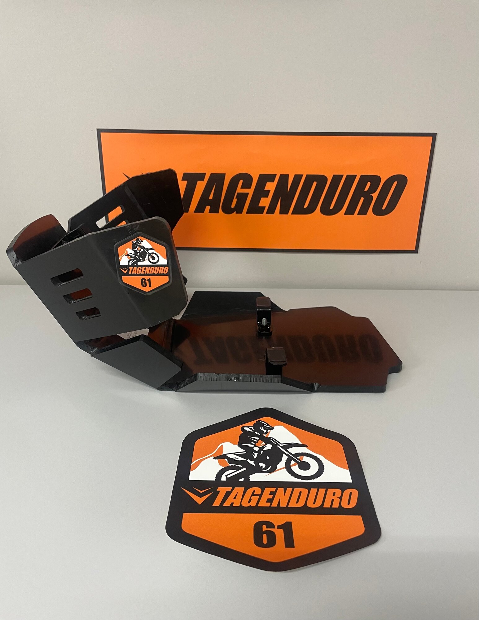 Защита двигателя TAGENDURO, для FX - 10 YBS 300, эндуро, черный