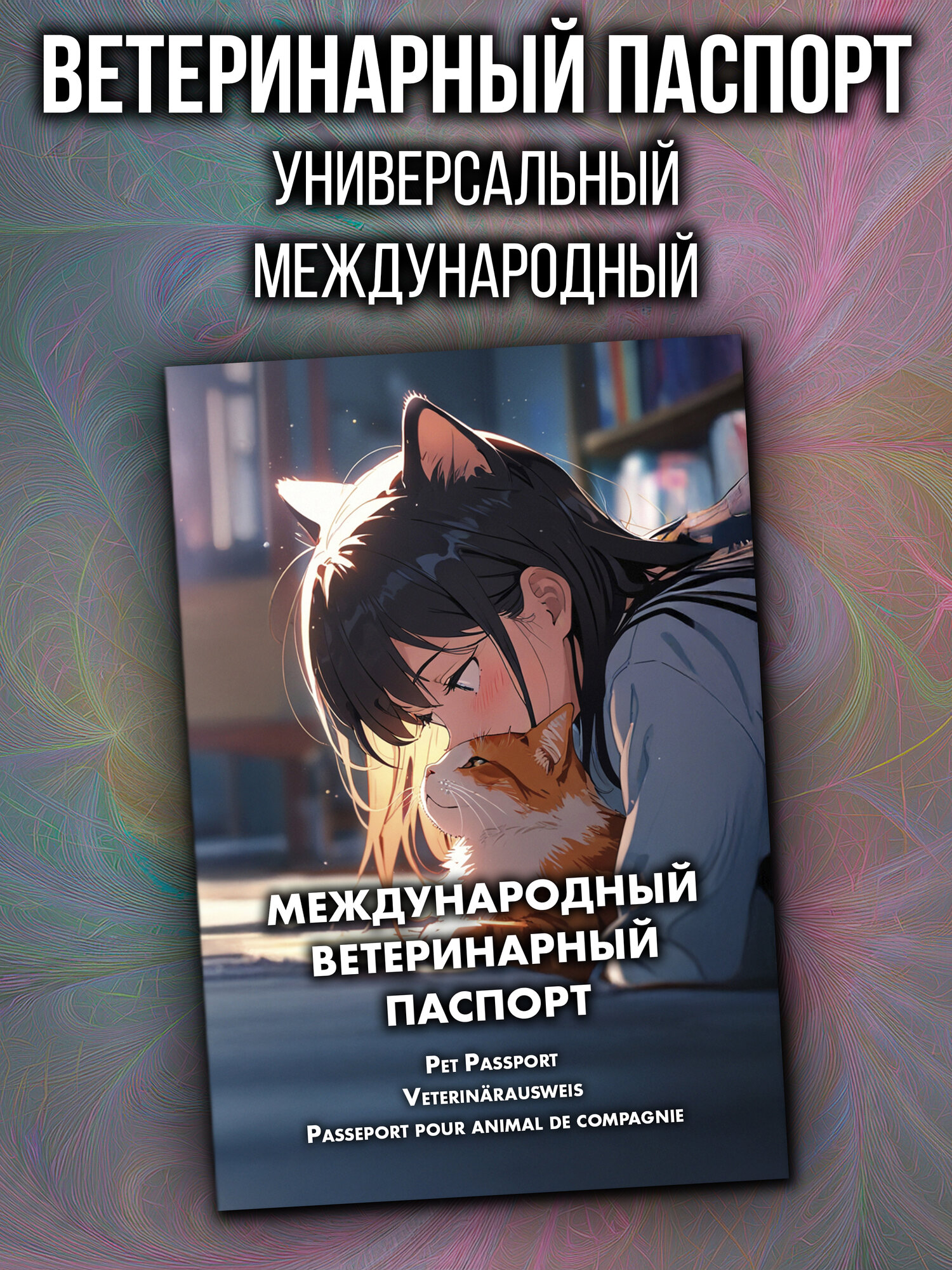 Ветеринарный паспорт для кошек, собак и любых других домашних животных, международный