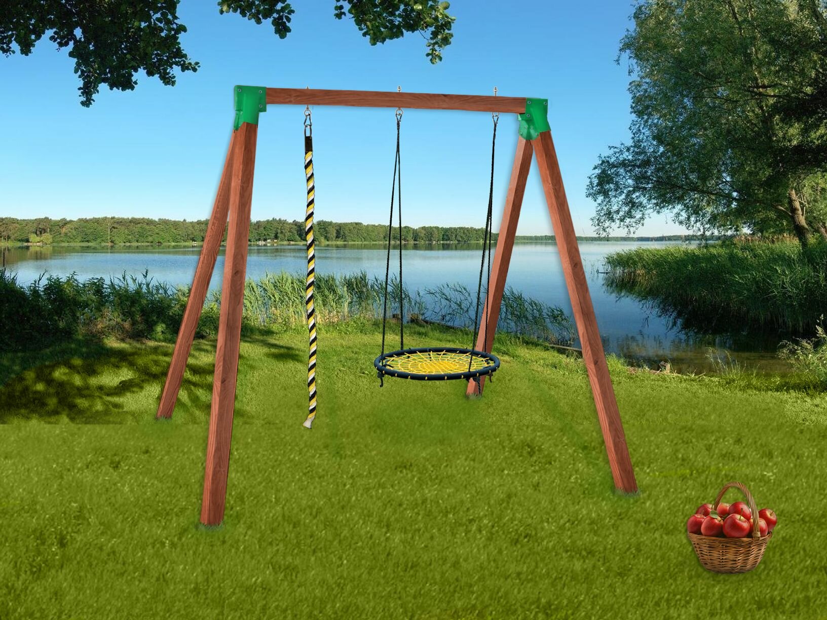 Комплект креплений Kampfer Air-swing 003, кант , качели гнездо .