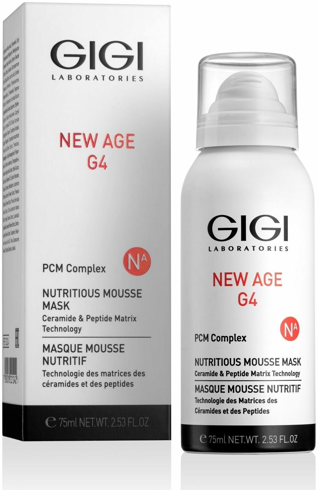 GIGI Маска-мусс экспресс увлажнение New Age G4 Nutritious Mousse Mask GiGi 75 мл