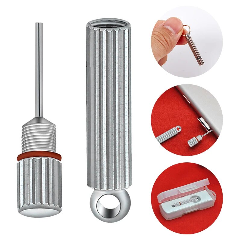 Портативный нержавеющий лоток для SIM-карты, инструмент для удаления извлечения, открывалка для иглы, штифт для карт