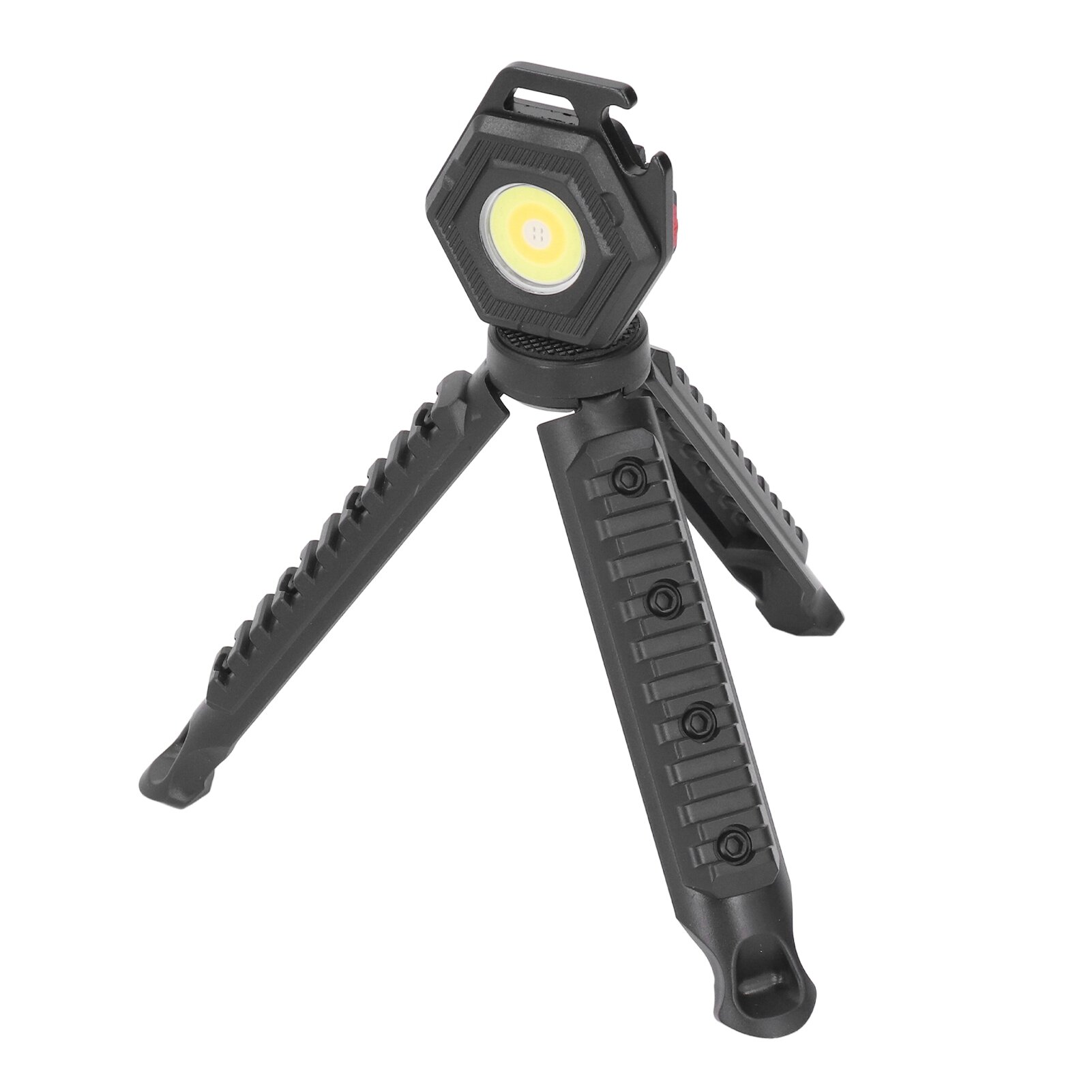 Фонарик COB: 500 Люмен 4 Режима Освещения с Магнитом и Треногой - Зарядной Фонарик Type-C для Кемпинга и Рыбалки Компактный Многофункциональный Ключница Фонарик