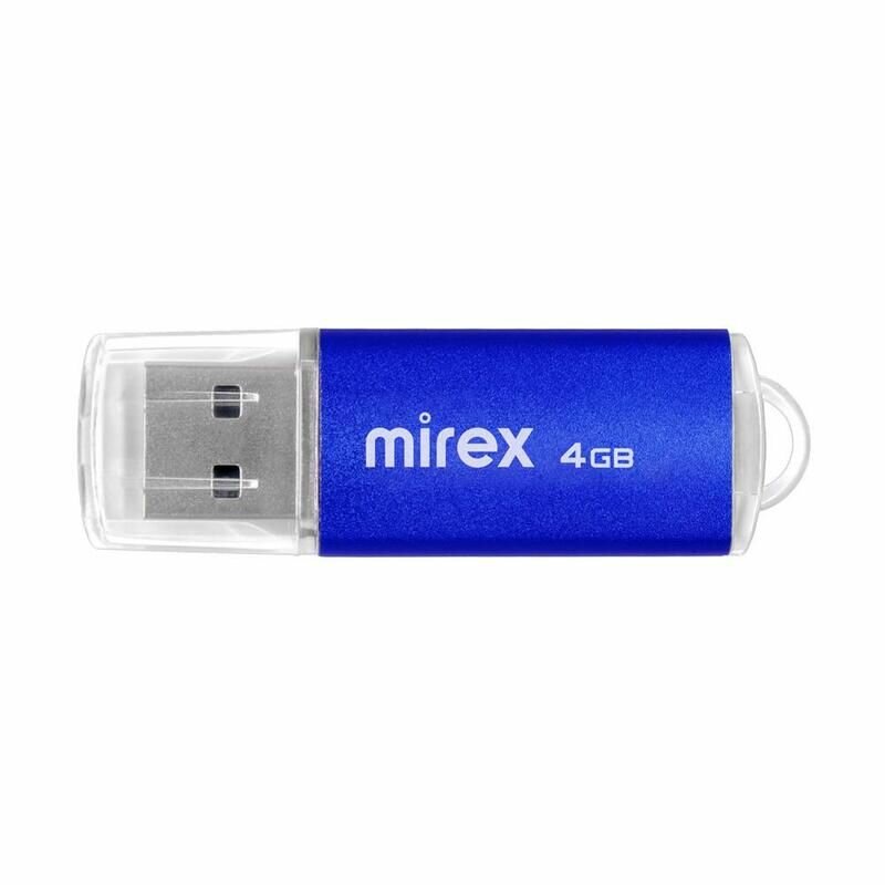 Флешка USB 2.0 4 ГБ Mirex Unit (13600-FMUAQU04)