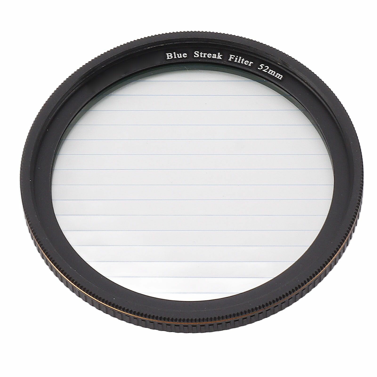 Фильтр специального эффекта Blue Streak для микрозеркальных камер, 52 мм, оптическое стекло, эффект голубых линий для ночной съемки