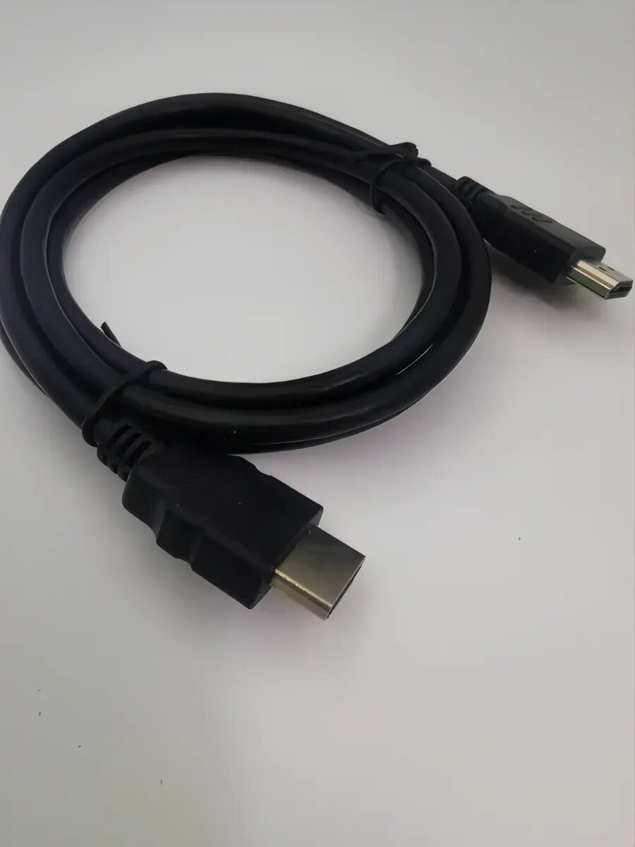 Кабель HDMI-HDMI -1.5м, высокое разрешение, поддержка разрешения до 4K (60 Гц)