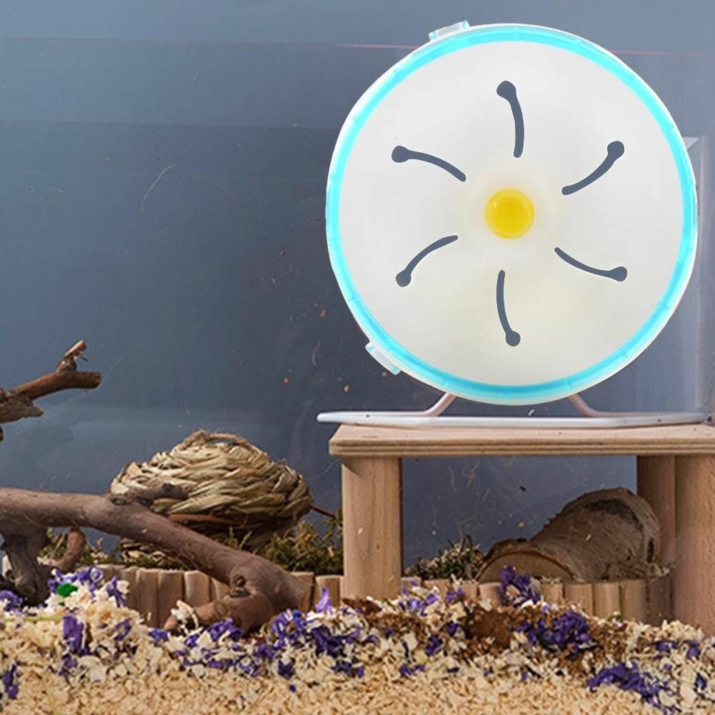 Колесо для хомяка, нескользящее бесшумное беговое колесо, Подходит для хомяков развлечение.