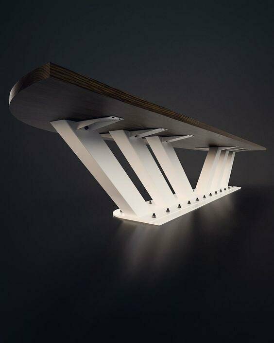 Конференц-стол для переговоров, промышленный дизайн Гласин, 280*120 см