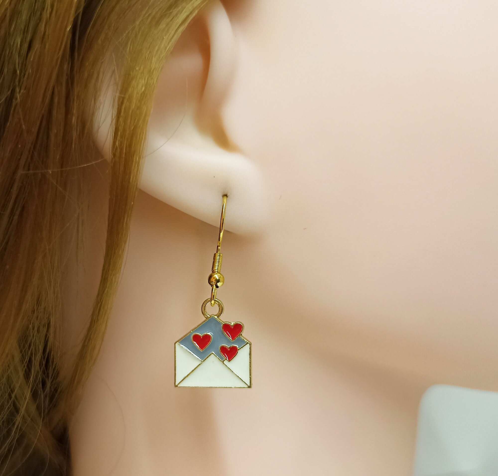Серьги, эмаль