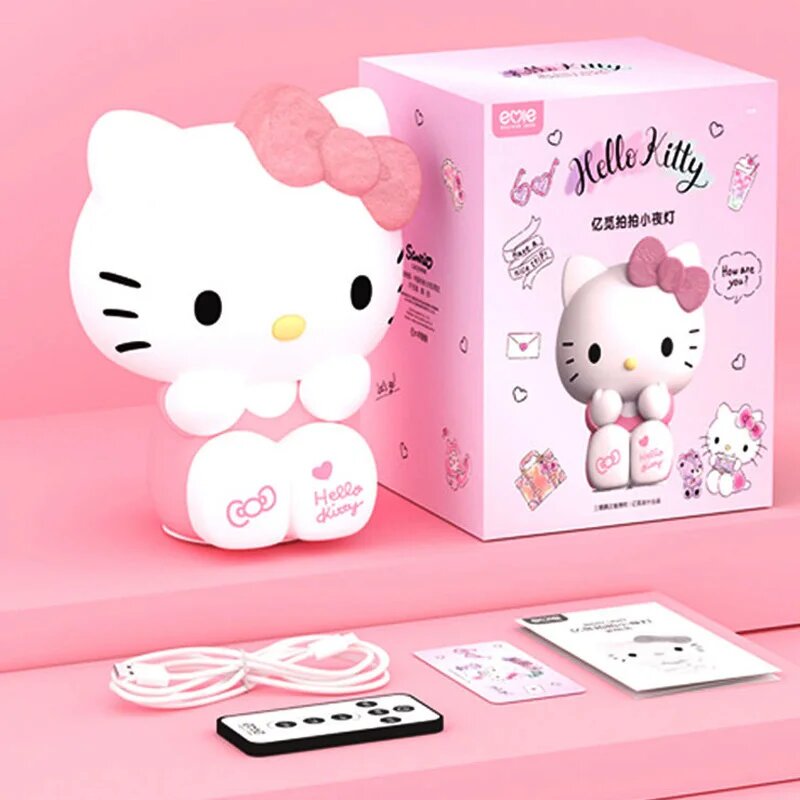 Sanrio Hello Kitty ночник виниловая фигурка, Hello Kitty, 131x120x182mm