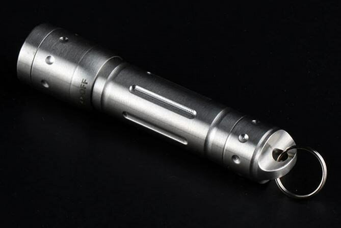 Фонарь Convoy AAA (XPE2, 4000K, 50lm, 1xAAA, 70x16мм, 28г, серый, без АКБ)