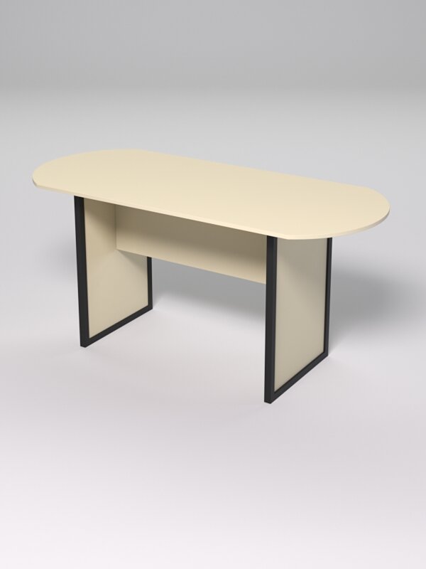 Стол для совещаний СС-46 "стронг" в стиле лофт, Крем Вайс. Производитель товара - компания Westcom.