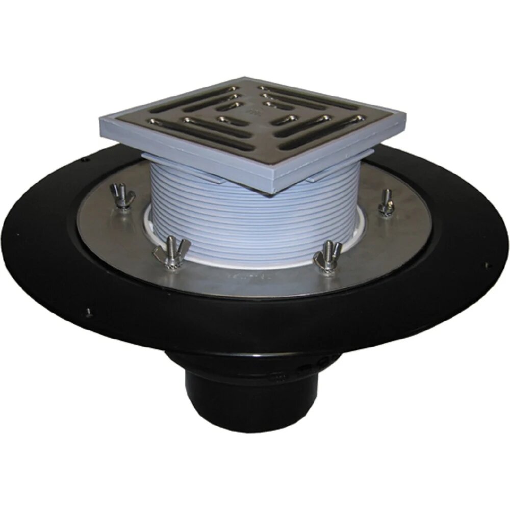 Кровельная воронка HL DN110 62B/1, для предотвращения попадания в дождевую канализацию веток