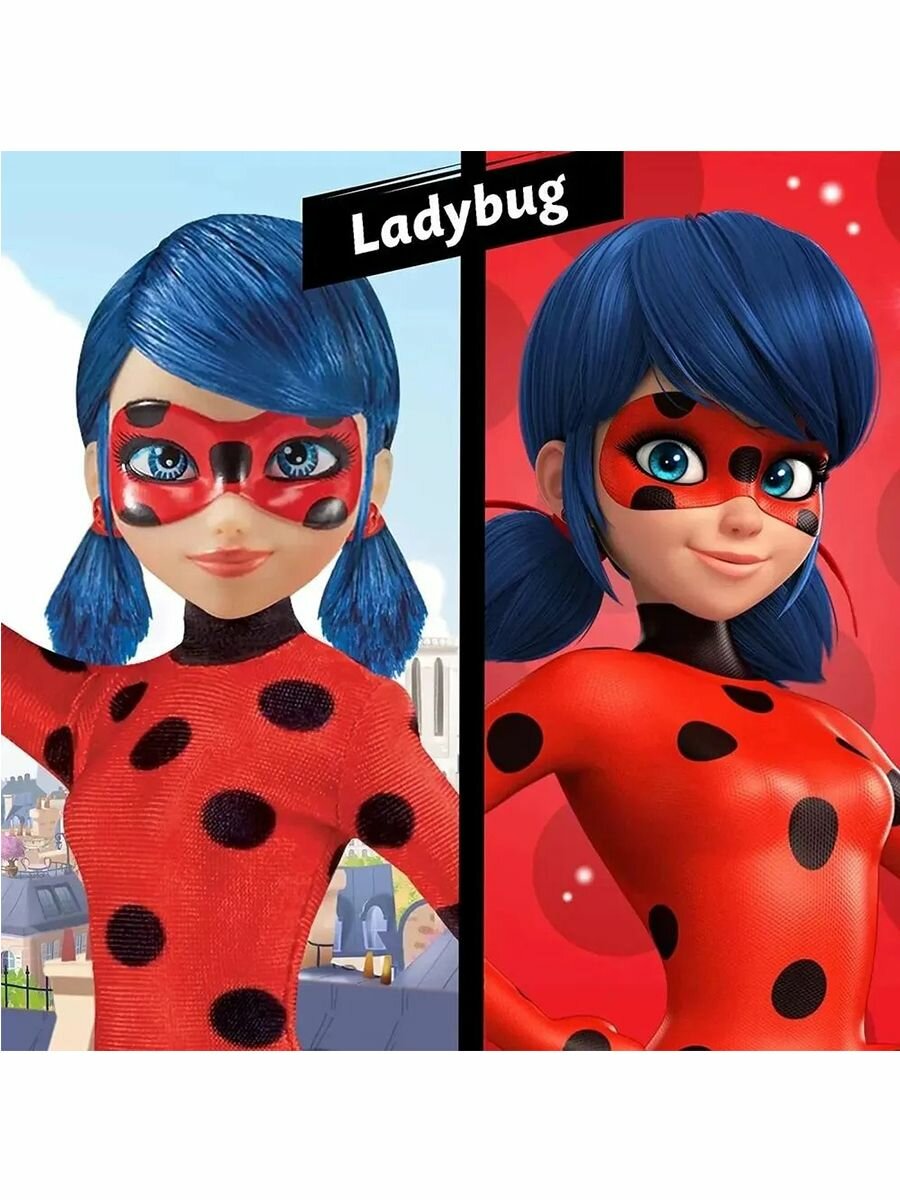 Игровой набор "Леди Баг и Супер-кот" , Кукла Тайный супергерой: Маринет , Miraculous