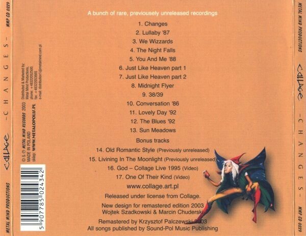 Диск Collage - Changes (Remastered) (1 CD) — фото 1