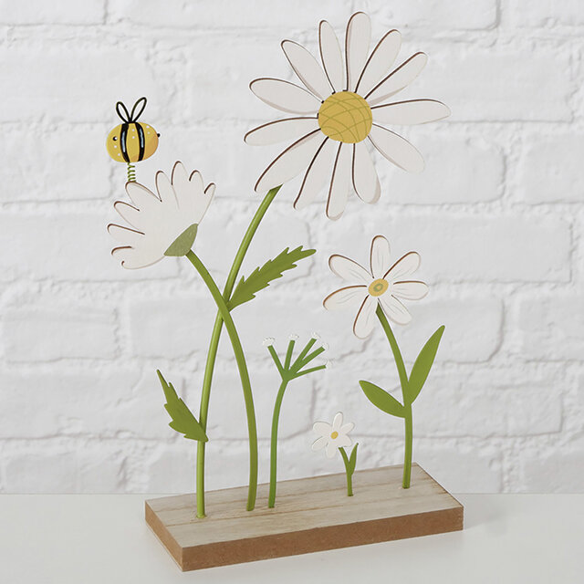Декоративная фигура Ромашки - Полёт Пчелы 25 см, Boltze, 2057303-2