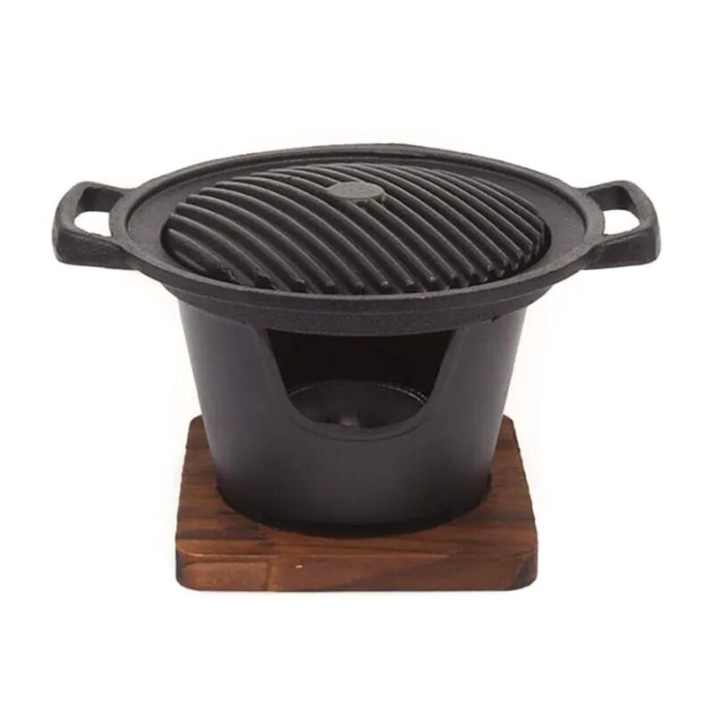 Мини-барбекю-гриль в японском стиле, спиртовая плита, бытовые бездымные грили для барбекю, домашняя уличная печь, инструменты для обжарки