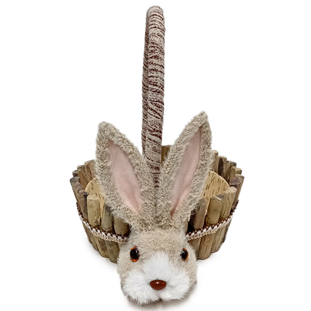 Декоративная корзинка Кролик Душка 26*19 см, Due Esse Christmas, XPA23005901-1