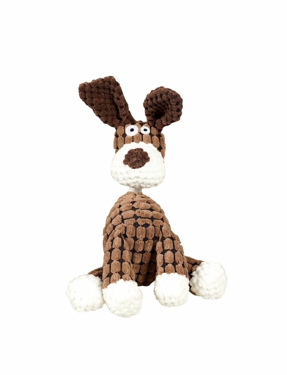 Мягкая игрушка "Собачка" 28 см. для собак с пищалкой