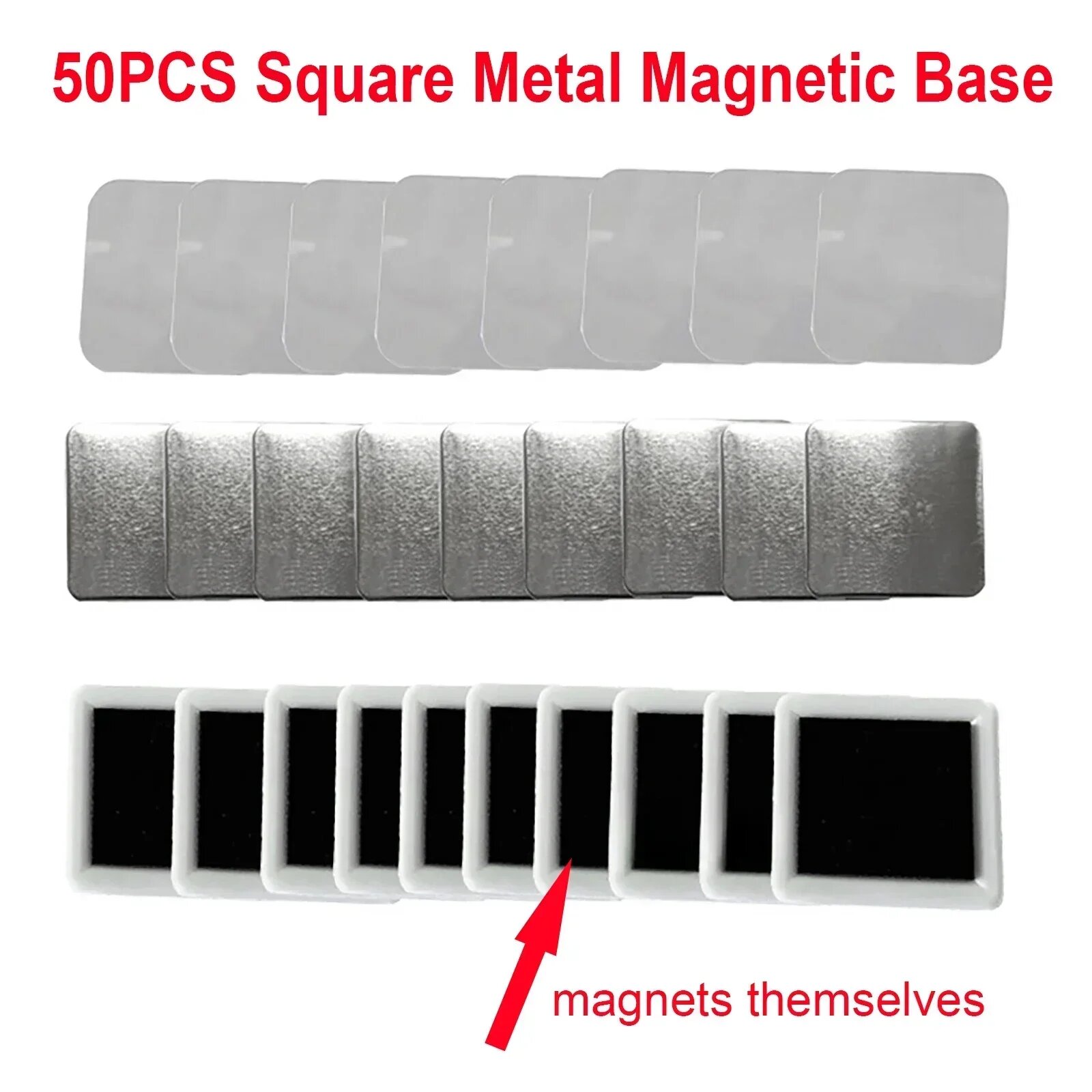 Ручной пресс для изготовления магнитных значков 50PCS Magnet Part