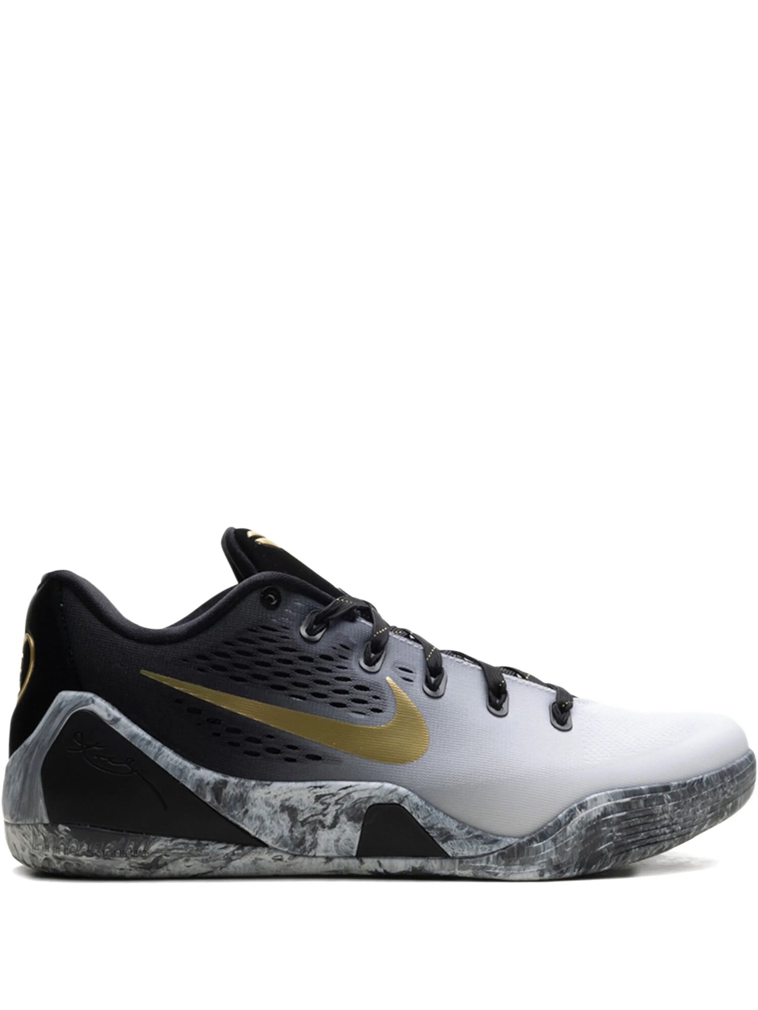 Кроссовки Kobe 9 Elite Low EM Protro Black/Metallic Gold/Black