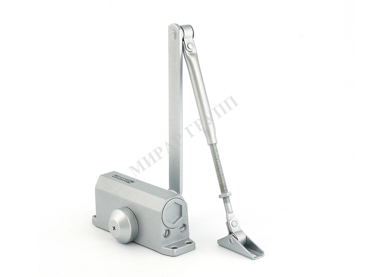 Доводчик Фабрика замков 25-45 серебро