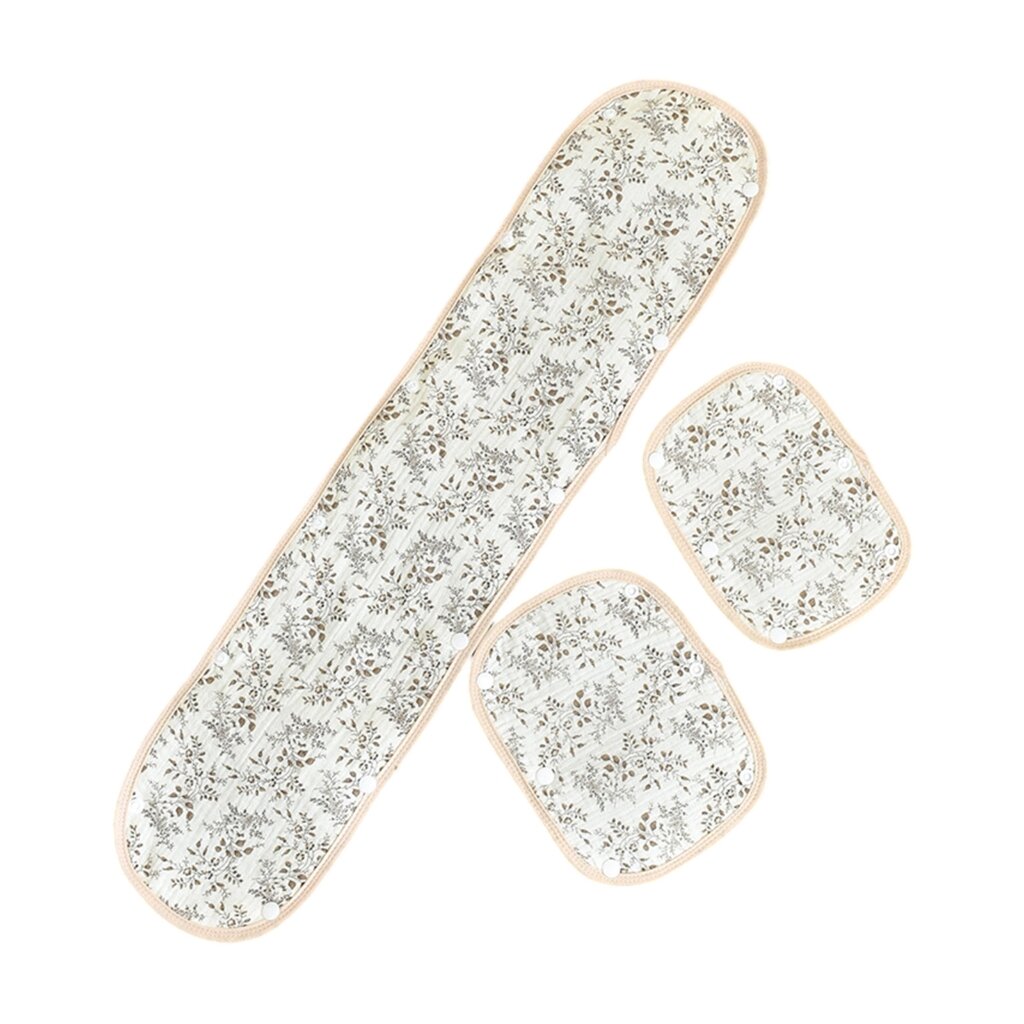 Набор Ручек и Наплечников для Детских Колясок Хлопчатобумажный Чехол для Руля и Наплечник для детей от 0 до 3 Лет для Путешествий и покупок