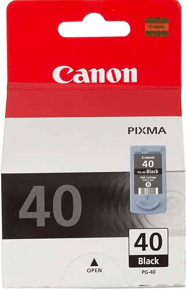 Картридж струйный Canon PG-40 0615B025 черный (16мл) для Canon MP450/150/170/iP2200/1600