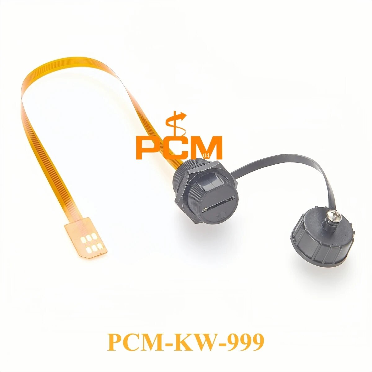 IP67/IP68 водонепроницаемый уличный удлинительный кабель для карт Micro SIM с водонепроницаемым колпачком из АБС-пластика, пластиковый круглый разъем для монтажа на панели