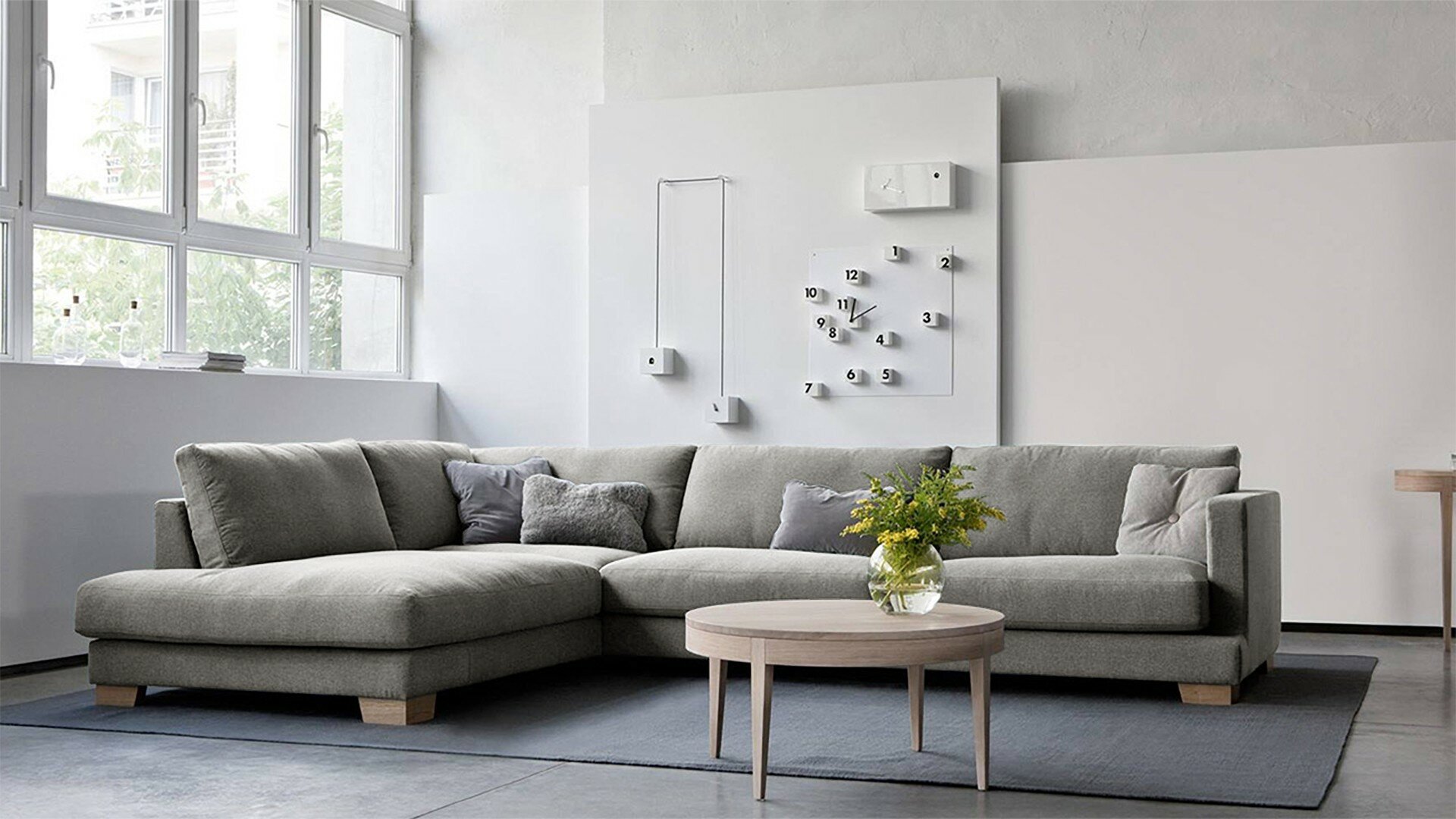 Угловой диван Плимут (большой) Strong Plus 01 NEW 300x221x95 см, , тик так Фиеста