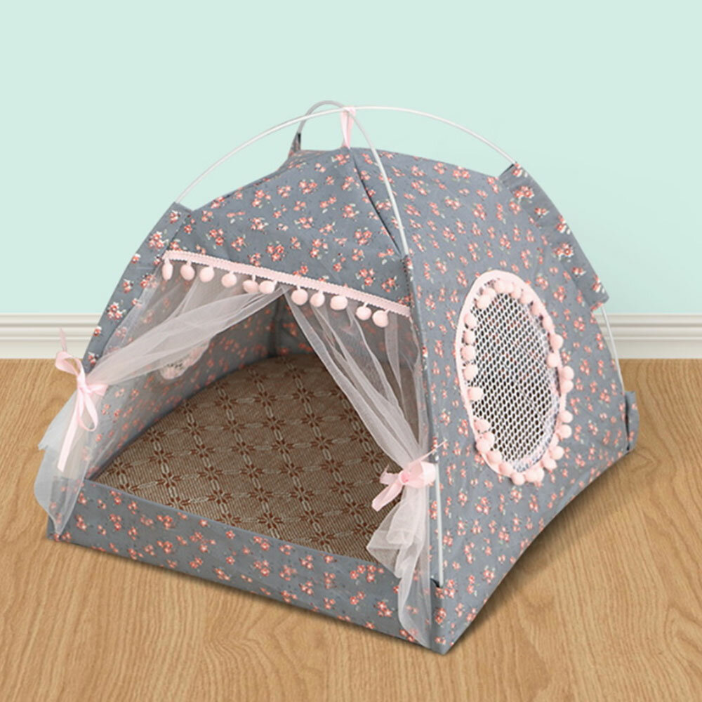 Летний кошачий наполнитель Весна Лето Кошка Маленькая собачья палатка Четыре сезона Универсальный собачий наполнитель Кошачий наполнитель Наполнитель для домашних животных