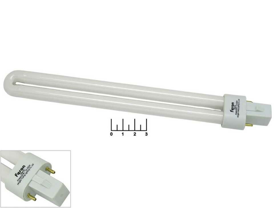 Лампа люминесцентная 11W G23 6400K белый холодный Feron 2 контакта