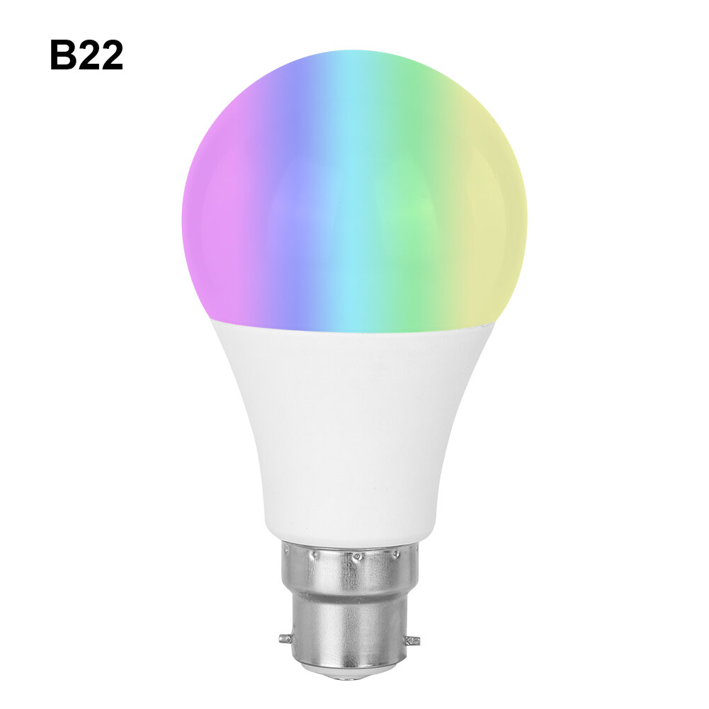 Светодиодная умная Wi-Fi Bluetooth лампочка RGB с затемнением и изменением цвета для Amazon/alexa/google/home/IFTTT/Tmall Genie 85-265VB22
