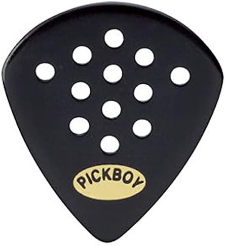 Медиатор Pickboy PB45BP120 Jazz Pos-A-Grip, черный, 1.2 мм, 1 шт.