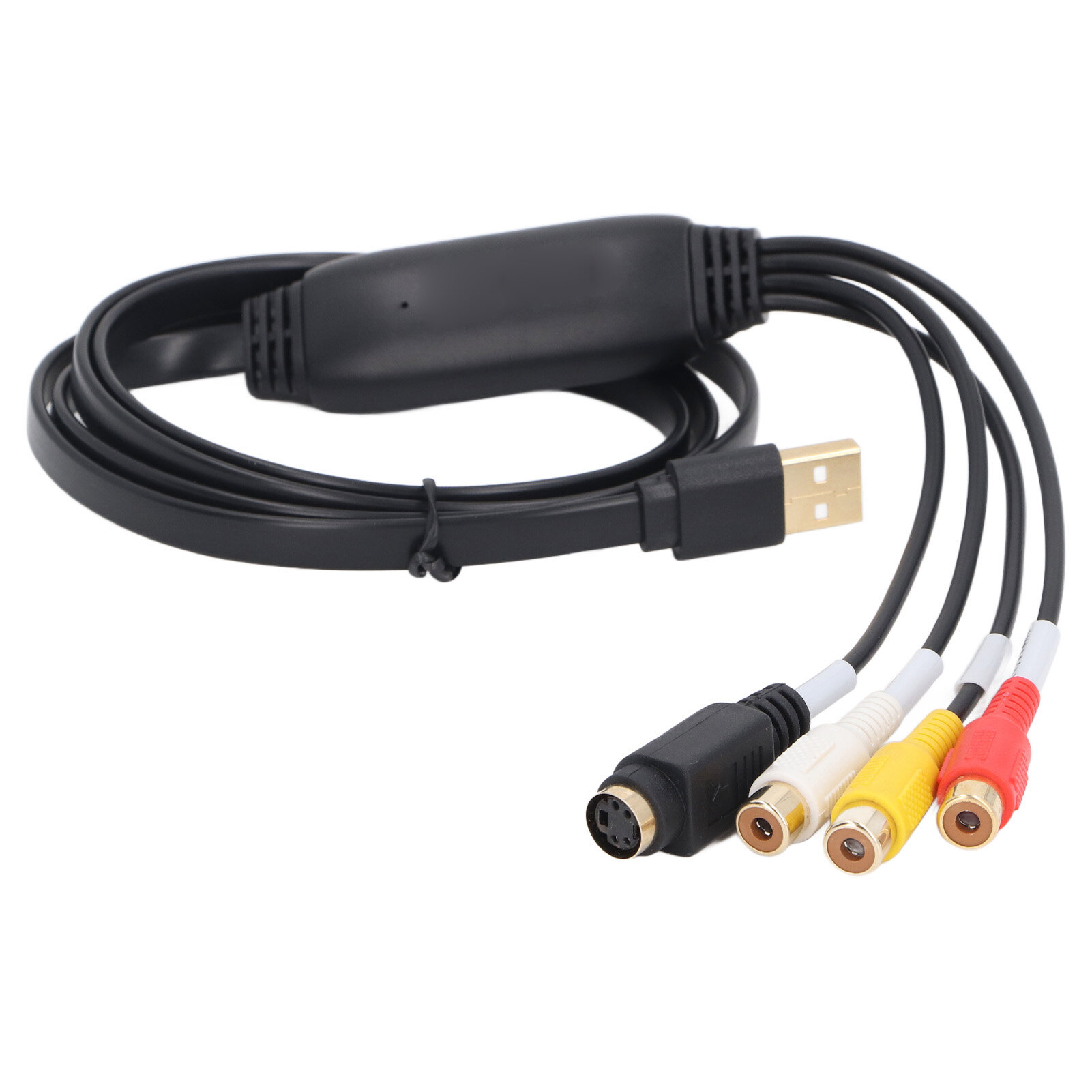 Карта видеозахвата USB-RCA S Адаптер видеоконвертера Карта захвата для записывающего ПК