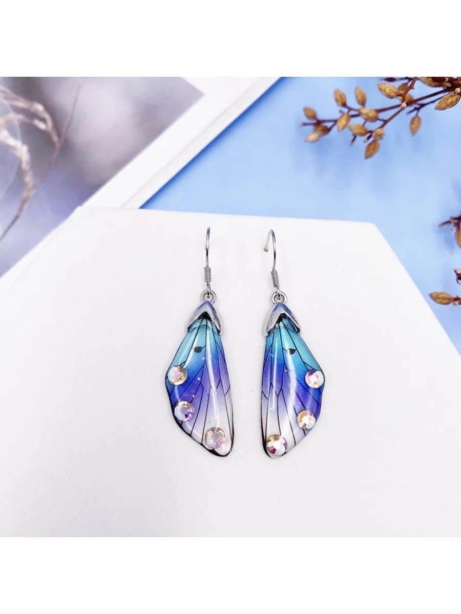 Серьги, искусственный камень