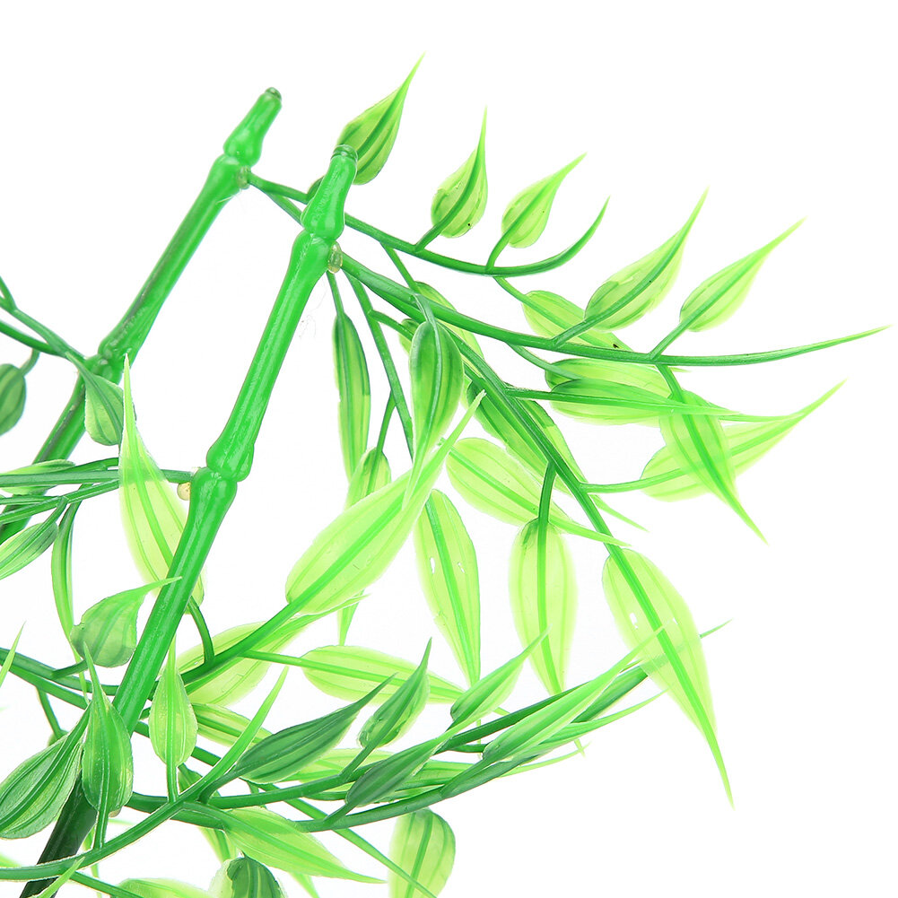 Аквариум Искусственный Яркий Моделирование Bluestone Bamboo для аквариума Водные растения Ландшафтное украшениеBluestone Bamboo