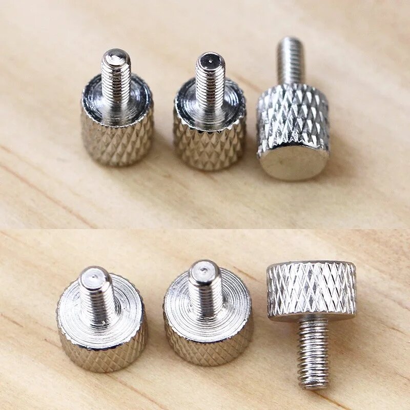Винты накатанные M2.5x6, 10шт, белый рисунок