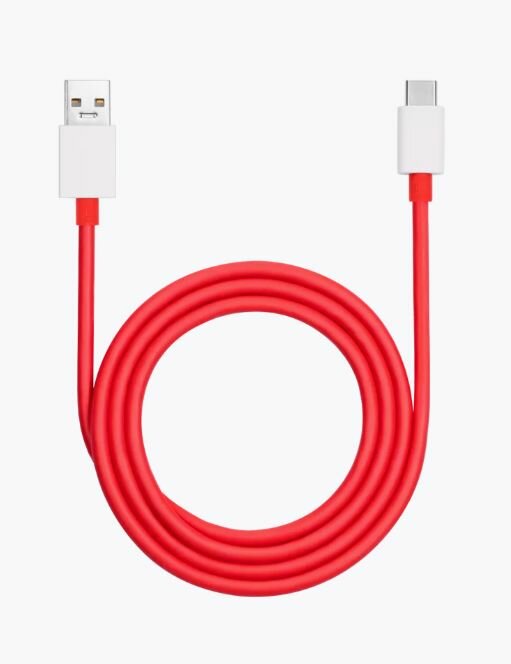 Кабель OnePlus Data Cable 10A USB-A to Type-C 1.5m (DL156) Red