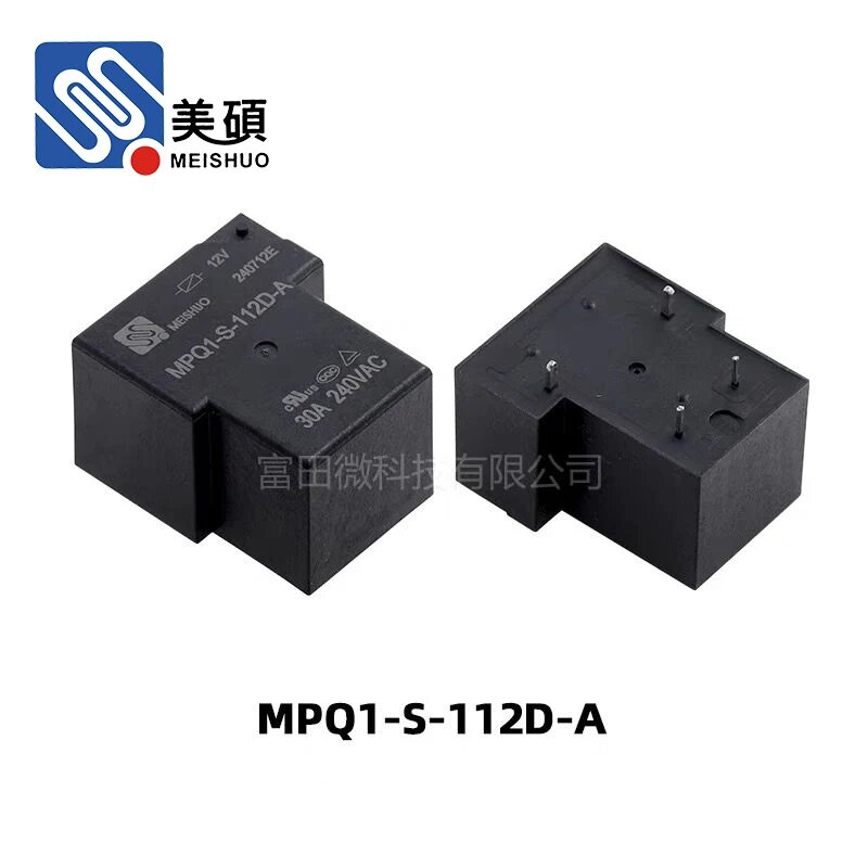 1 шт. реле MEISHUO MPQ1-S-112D-A MPQ1-S-124D-A 4Pin 30A синхронное NT90 SLA-12VDC-A 5 В 12 В 24 В силовое реле