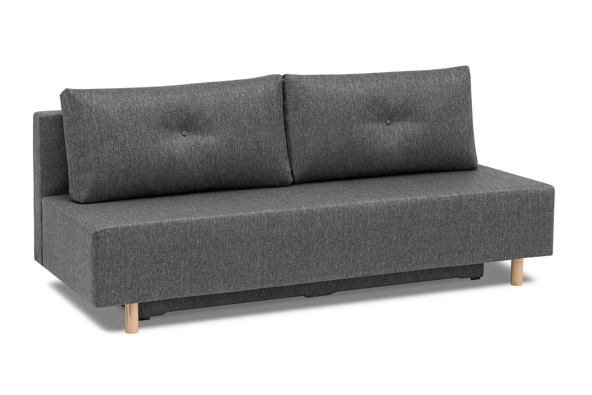 Диван "Уют" темно-серый, раскладной, механизм Еврокнижка, 194х78х85 см