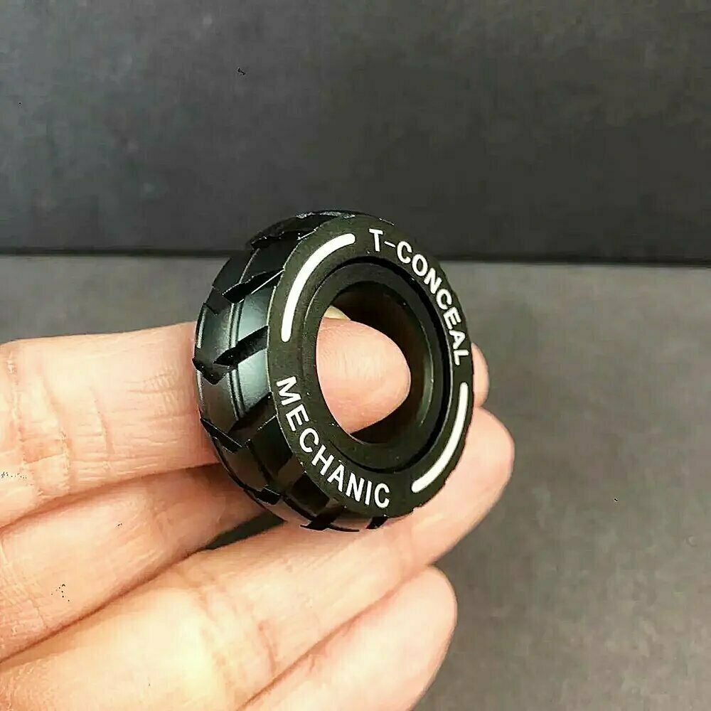 EDC коллекционное издание кольца для пальцев в форме сегмента колеса - игрушка для антистресса, фиджет-слайдер в подарок, сдвг