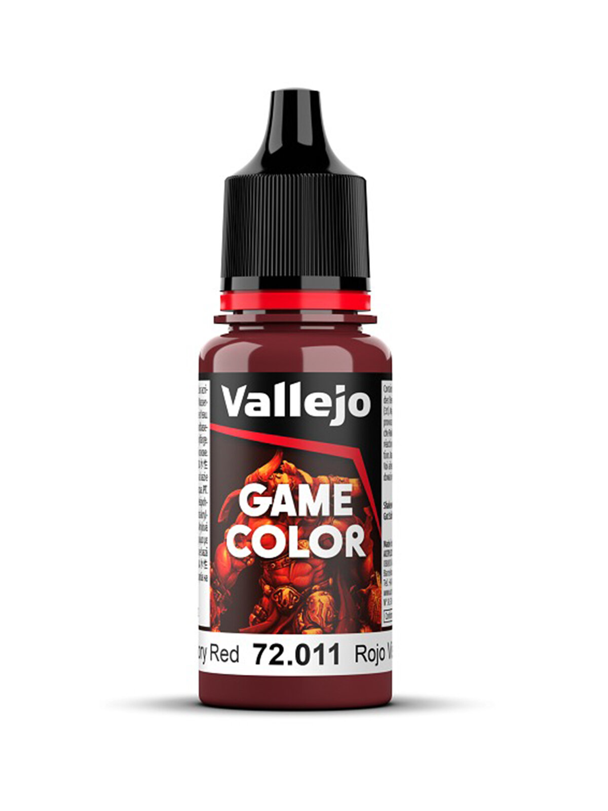 Краска акриловая Vallejo серии Game Color - Gory Red 72011, 18 мл