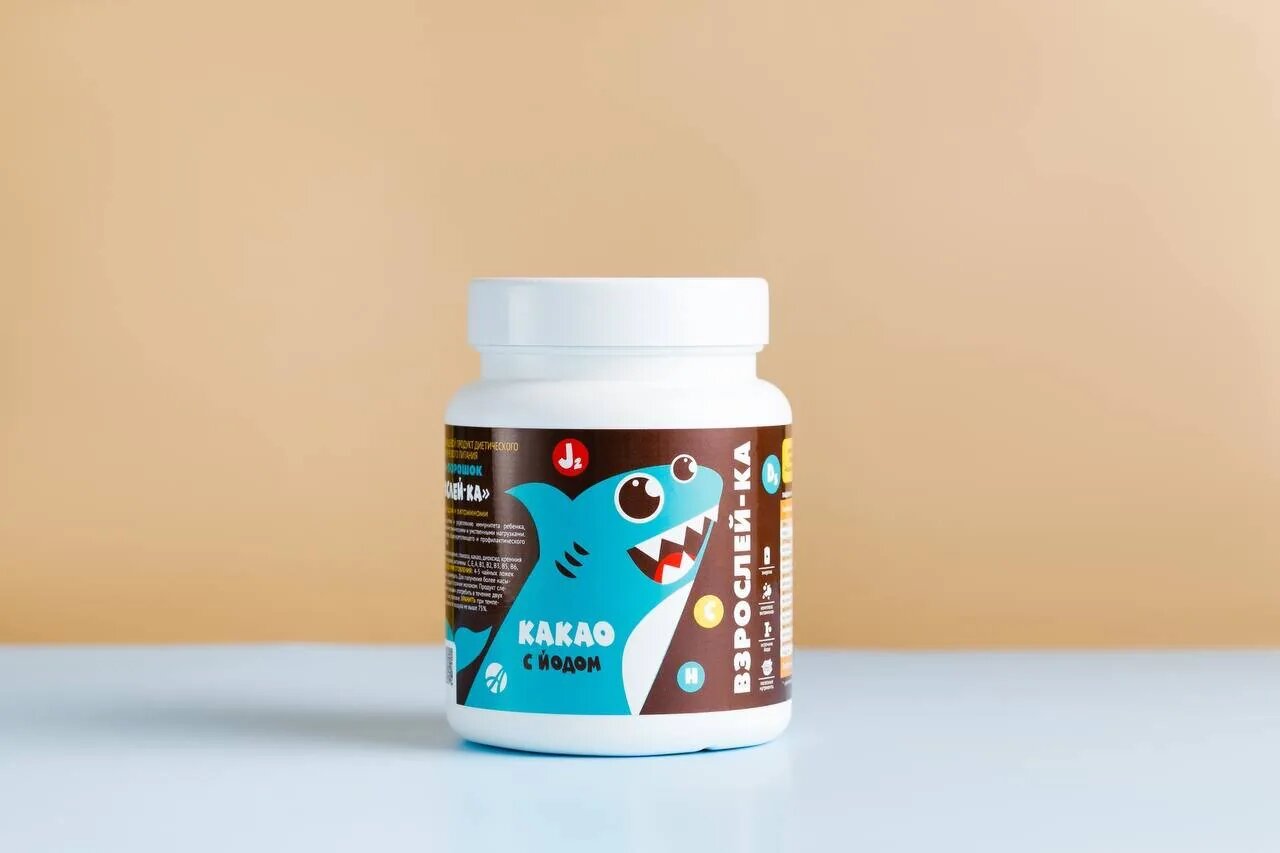 Какао-порошок Арт Лайф "Взрослейка", обогащенный йодом и витаминами, 400 г